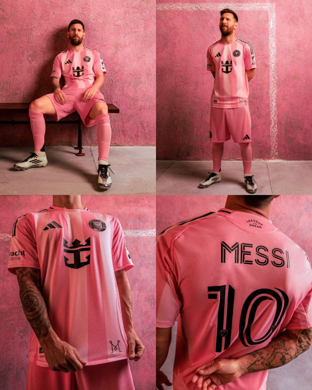 Lionel Messi modeló la nueva camiseta del Inter Miami - NEUQUEN.COM ...